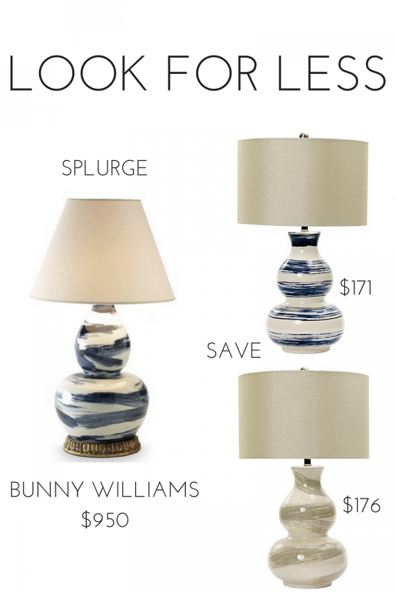 Look for Less: Brushstroke Lamps - Showit Blog