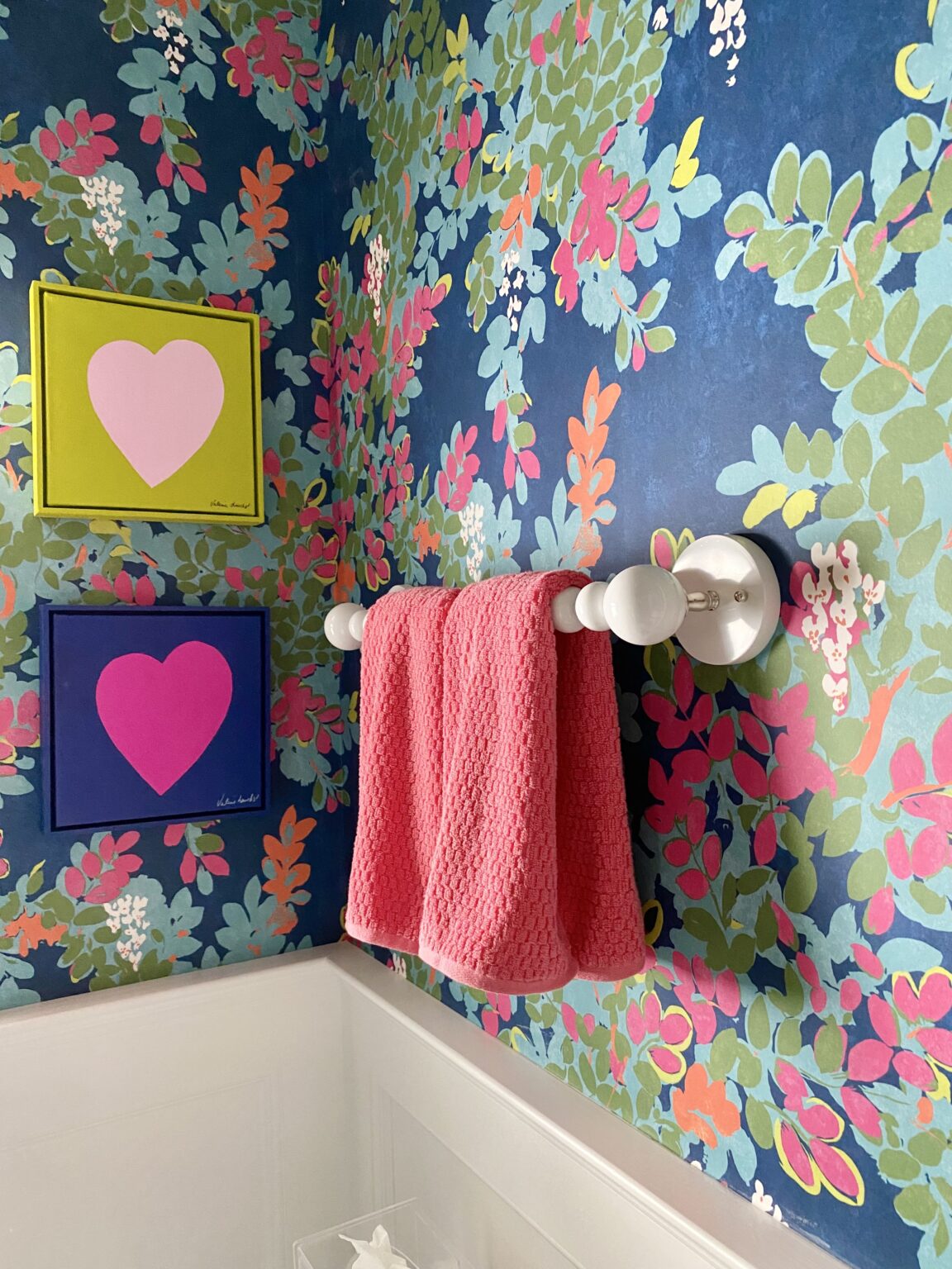Preppy Bathroom Reveal! - Showit Blog