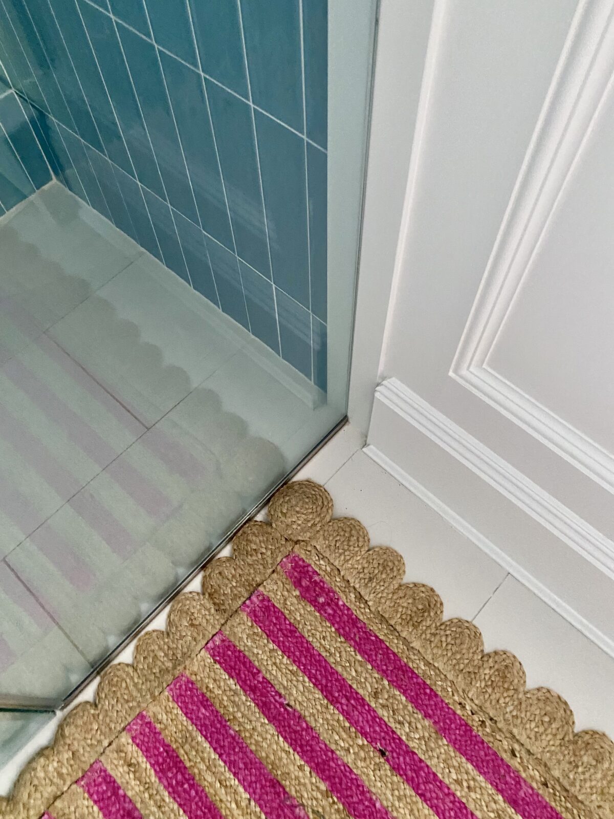 Preppy Bathroom Reveal! - Showit Blog